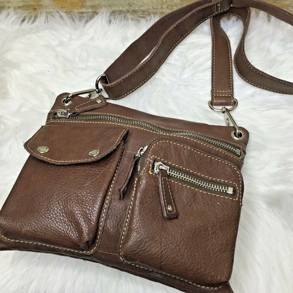 Fossil | Bags | Fossil Sutter Brown Leather Crossbody Purse Bag | Poshmark